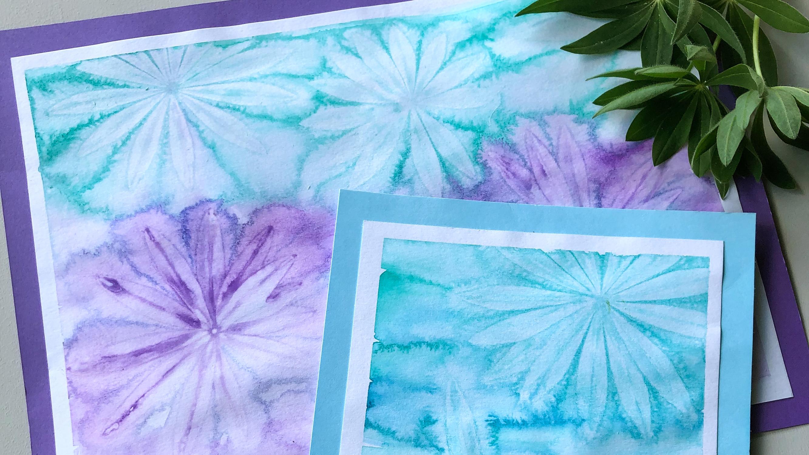 Sun printing—check out this easy tutorial! | Kotona Living